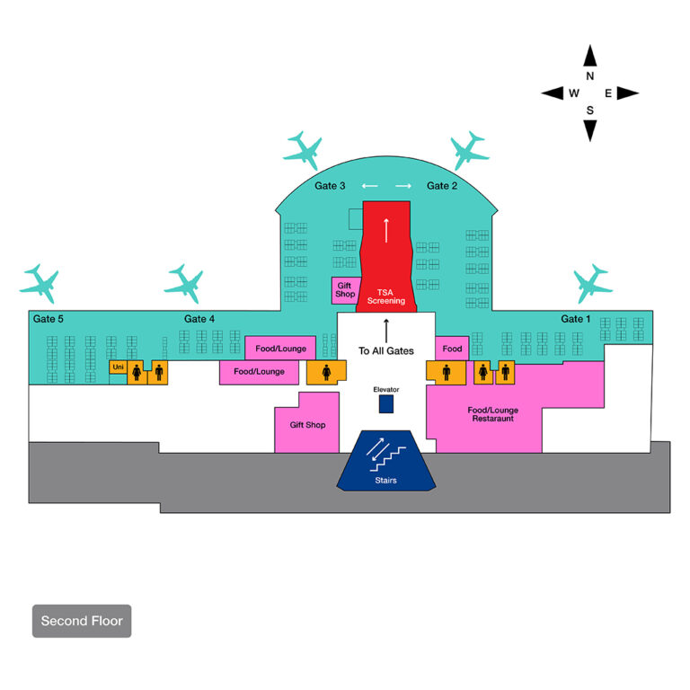 Airport Maps - Hector International Airport